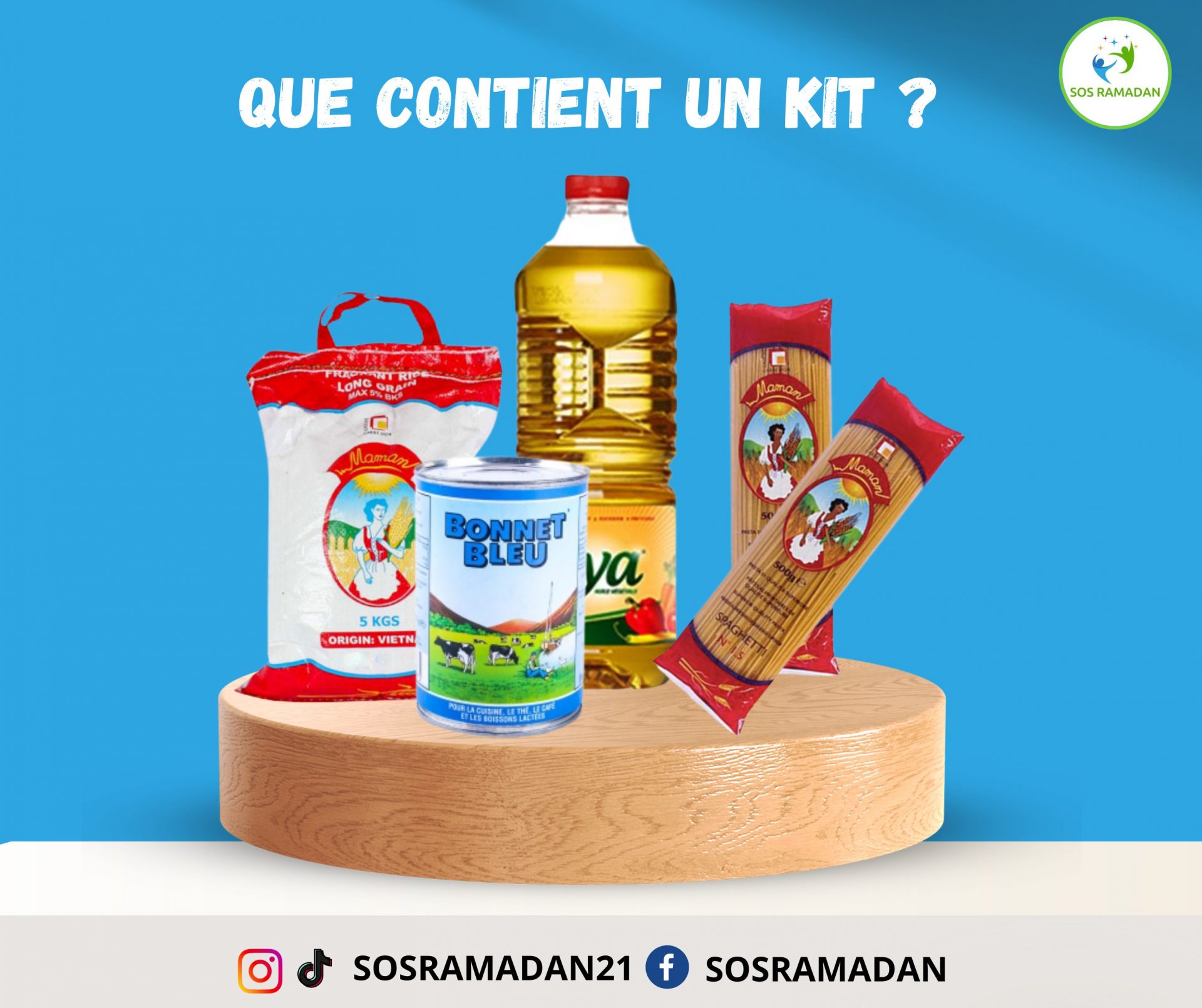 Offrir Kit Alimentaire • SOS RAMADAN - SOS RAMADAN